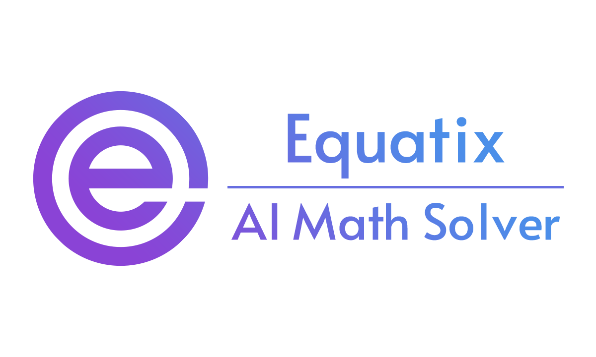 Equatix AI Math Solver Math Scanner Calculator